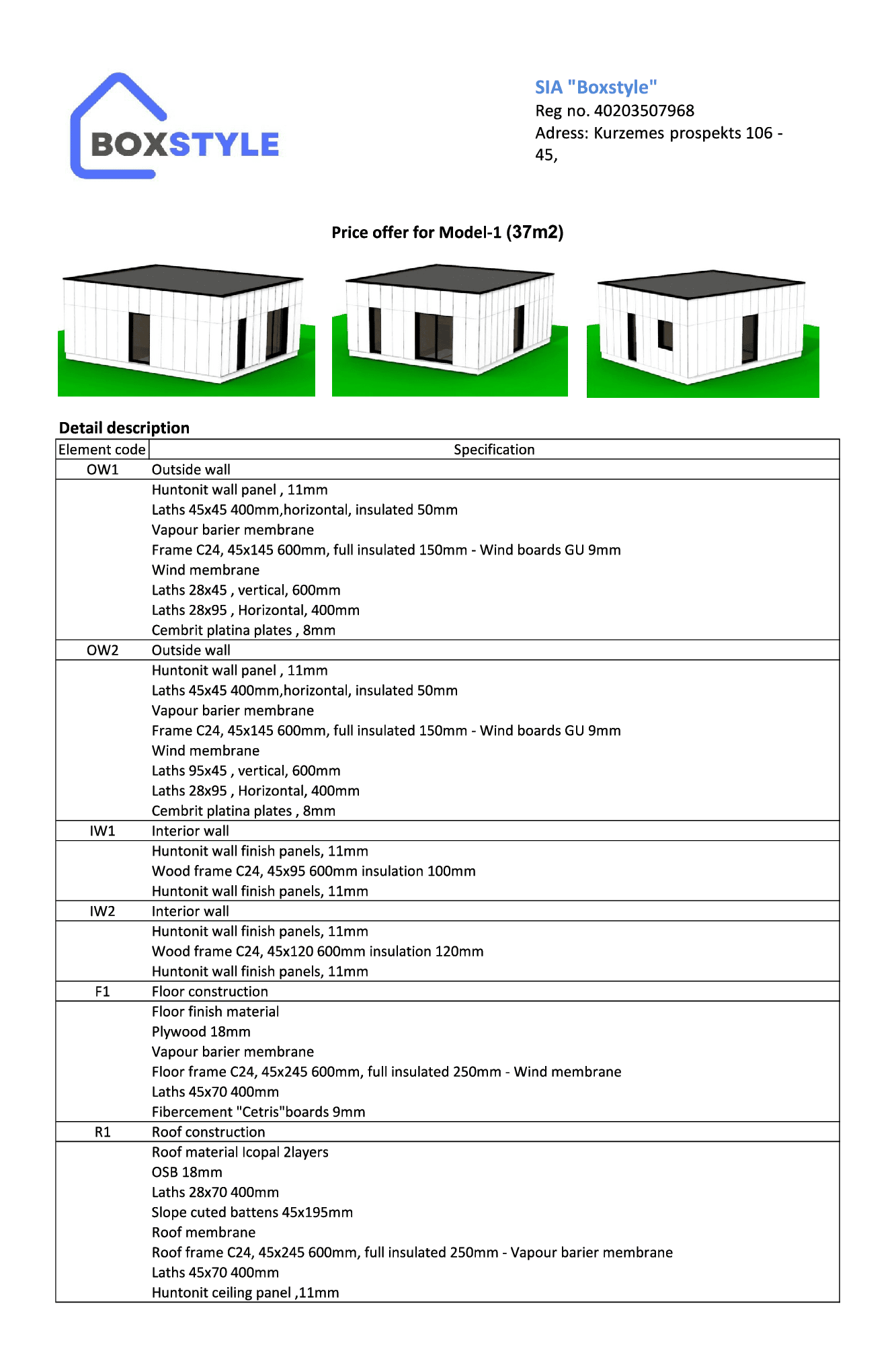 About Project – Boxstyle